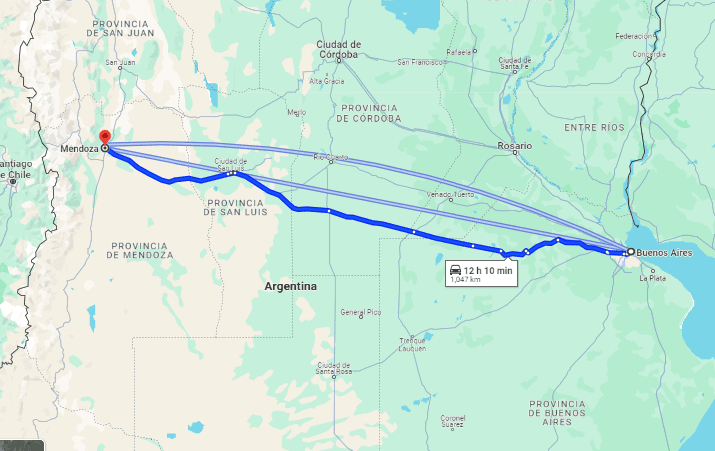 Pasajes de Buenos Aires a Mendoza en Micro [2025 ]